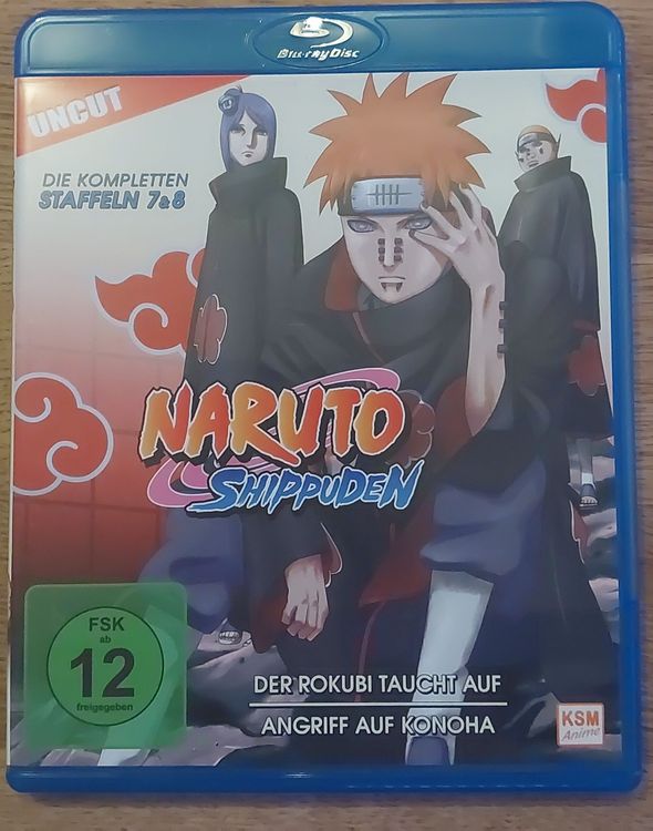 Naruto Shippuden Box Staffel 7&8 Blu-ray Disc UNCUT (Gebraucht) in St. Niklaus VS für CHF 6 ...