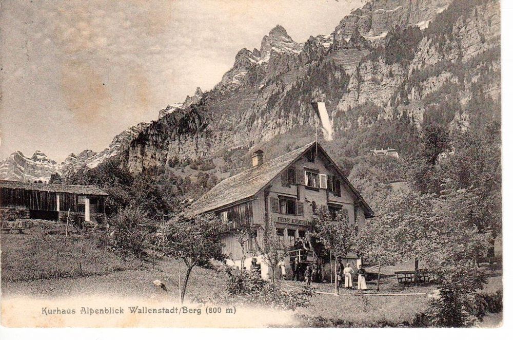 Kurhaus Alpenblick Wallenstadt Berg 1911 (Gebraucht) in Wolhusen für CHF 18 – mit Lieferung auf ...