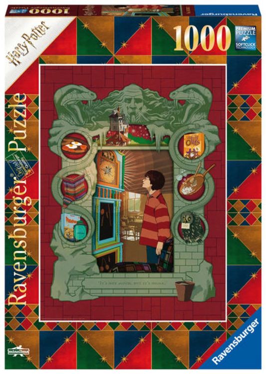 Ravensburger 1000 Teile Puzzle Harry Potter bei der Weasley (Neu und originalverpackt) in ...