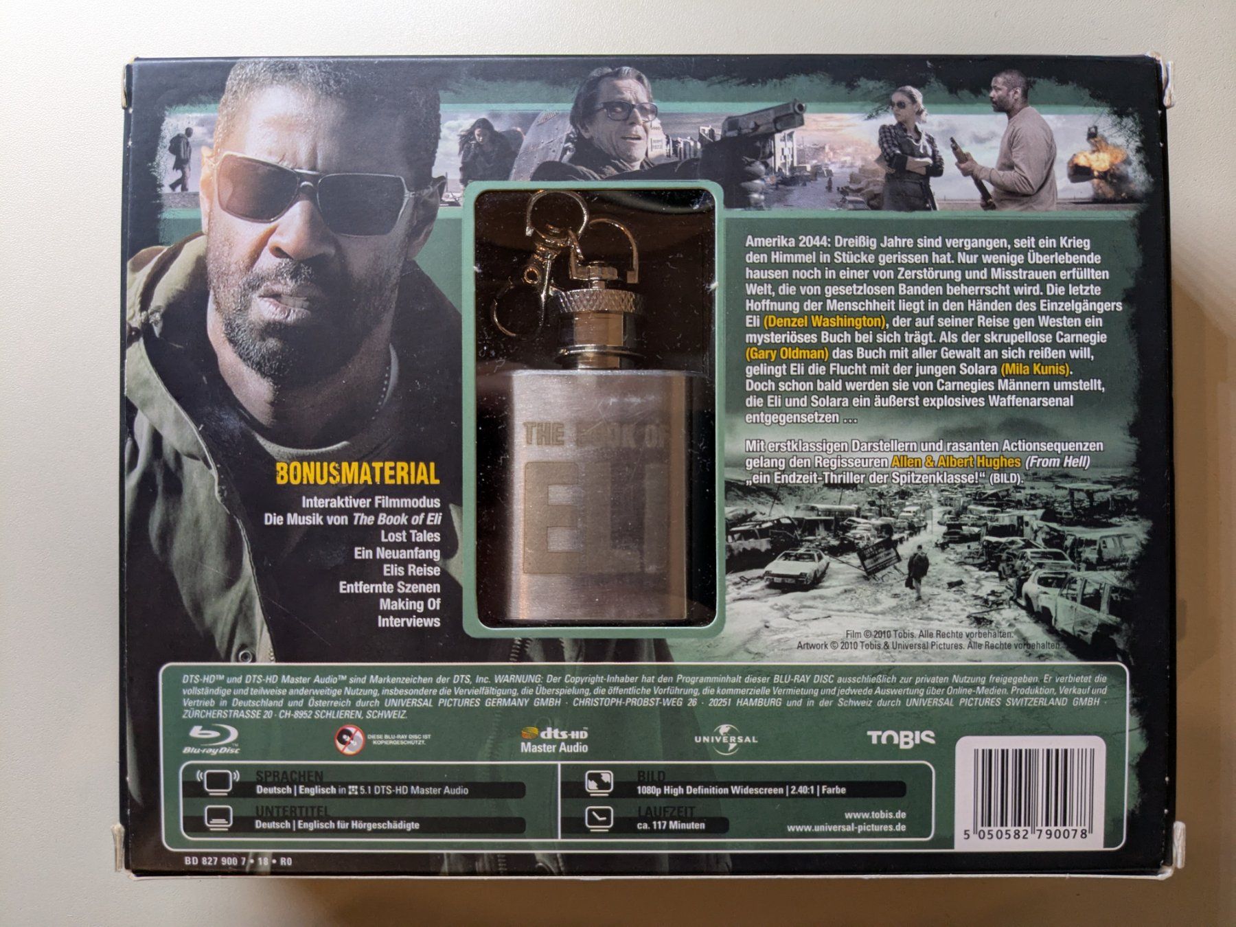 "The Book of Eli" mit Denzel Washington [Steelbook/Blu-ray] (Gebraucht ...