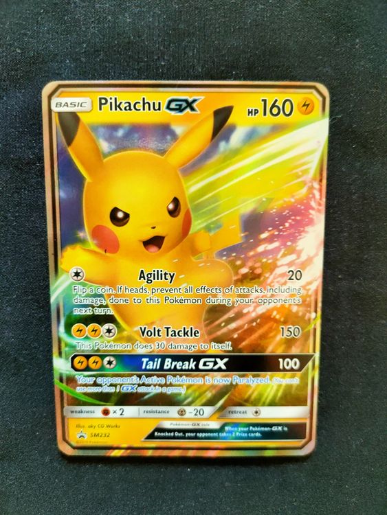 Pokemon Card Pikachu Gx SM232 English EN Promo (Gebraucht) in Thonex ...
