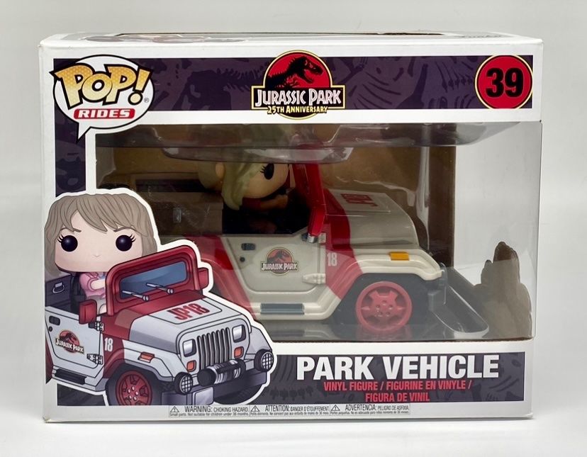 Funko Rides! Jurassic Park, Park Vehicle #39 (Neu und originalverpackt ...