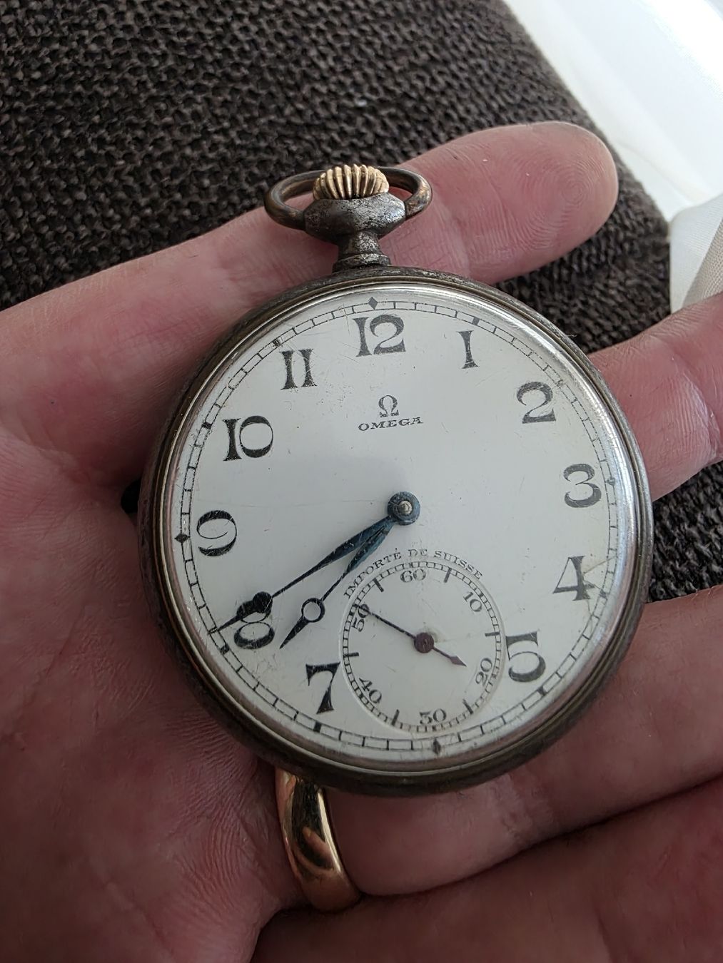 Omega de collection! Montre de poche ancienne Suisse. (D'occasion) à ...