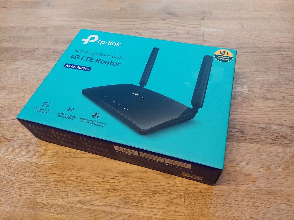 TP-Link Archer MR200 4G LTE Router (Neu und originalverpackt) in Zürich ...
