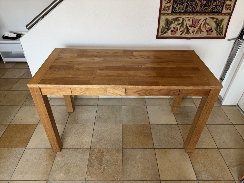 Stilvolle Jysk Schreibtisch Eiche Bild
