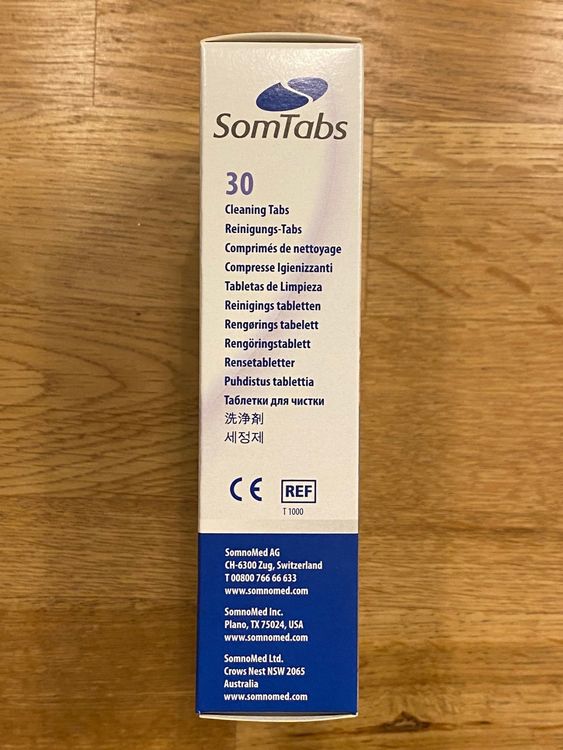SomTabs Reinigungs-Tabs (SomnoMed) (Neu und originalverpackt) in Murten ...