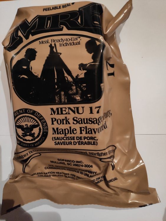 US Army MRE Meal ready to eat nr. 17 | Kaufen auf Ricardo