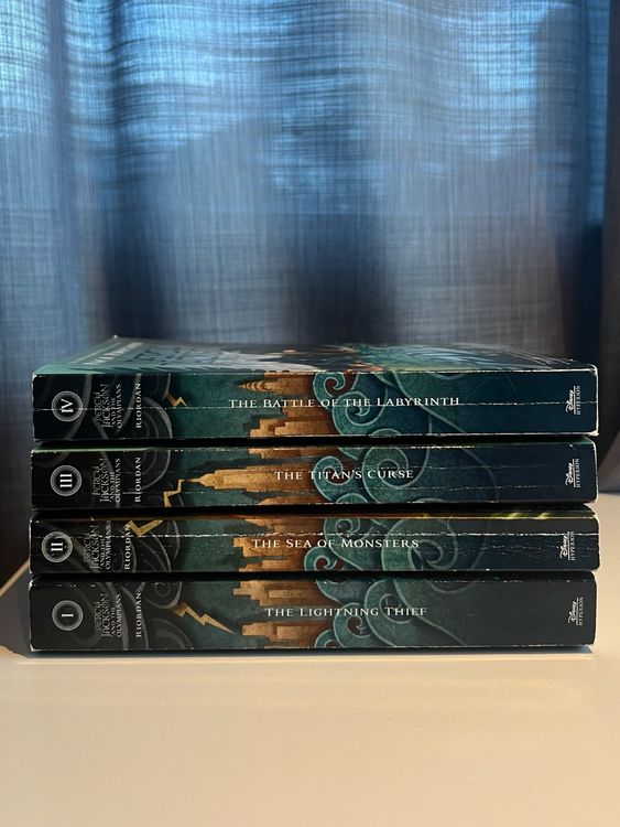 Percy Jackson: Book 1-4 (English) (Gebraucht) in Rümlang für CHF 12 – mit Lieferung auf Ricardo ...