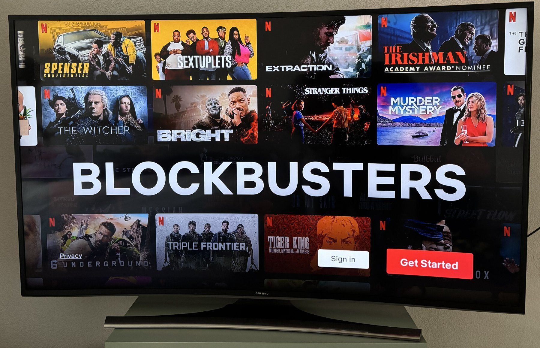 TV Samsung 55'' Curved (UE55JU6570U) (Gebraucht) in Biel/Bienne für CHF ...