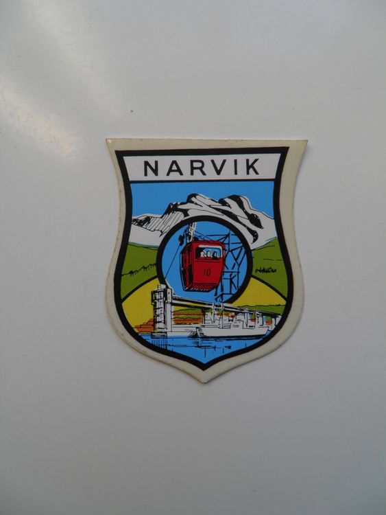 Aufkleber Narvik 7.5 cm hoch, 6 cm breit (Neu (gemäss Beschreibung)) in ...