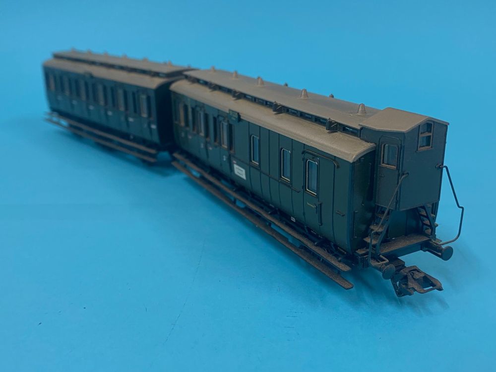 AC Märklin DRG Set C3/C3 Doppelabteilwagen ( 4308 ) (Gebraucht) in ...