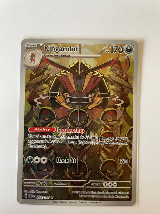 Pokémon Scarlet & Violet Kingambit (Neu (gemäss Beschreibung)) in ...
