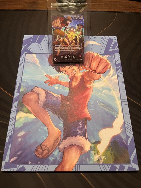 One Piece Card Leader PSA Monkey D. Luffy AA English (Neu und ...