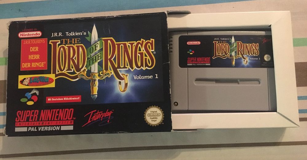 The Lord of the Rings ( Volume 1)__ für SNES (Neu (gemäss Beschreibung ...