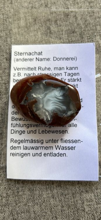Wunderschöner Heilstein Sternachat *NEU* | Kaufen auf Ricardo