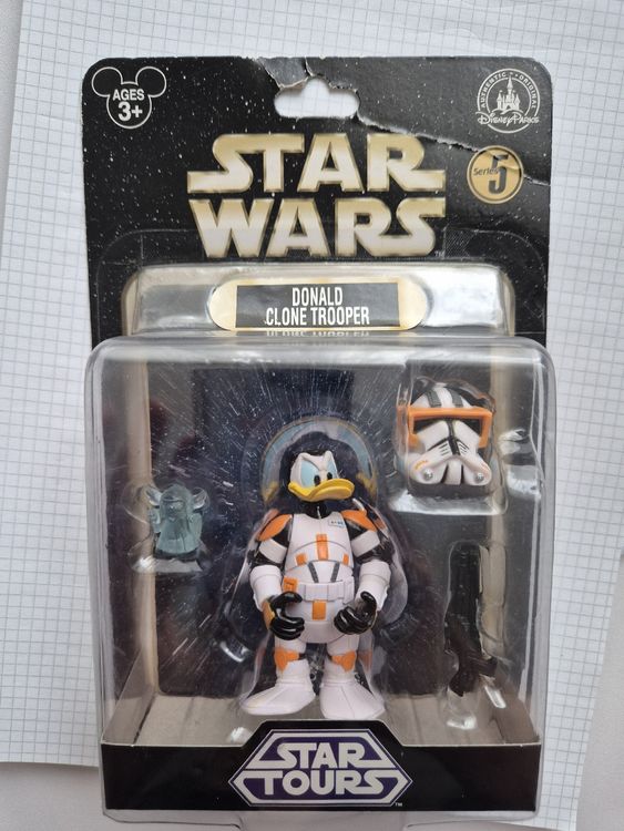 Star Wars Donald Duck Clone Trooper Figur Disney aus 2012 (Neu und ...