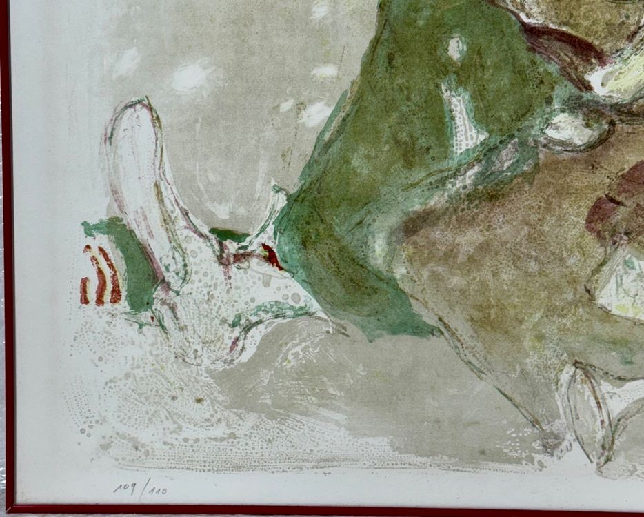 Hannes Portmann (1927-2007) Lithographie Handsigniert (Gebraucht) in Root für CHF 10 – mit ...