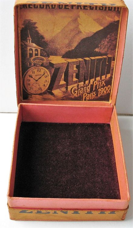 Zenith Taschenuhr Box Uhrenbox Dose (Gebraucht) in Basel für CHF 89 ...