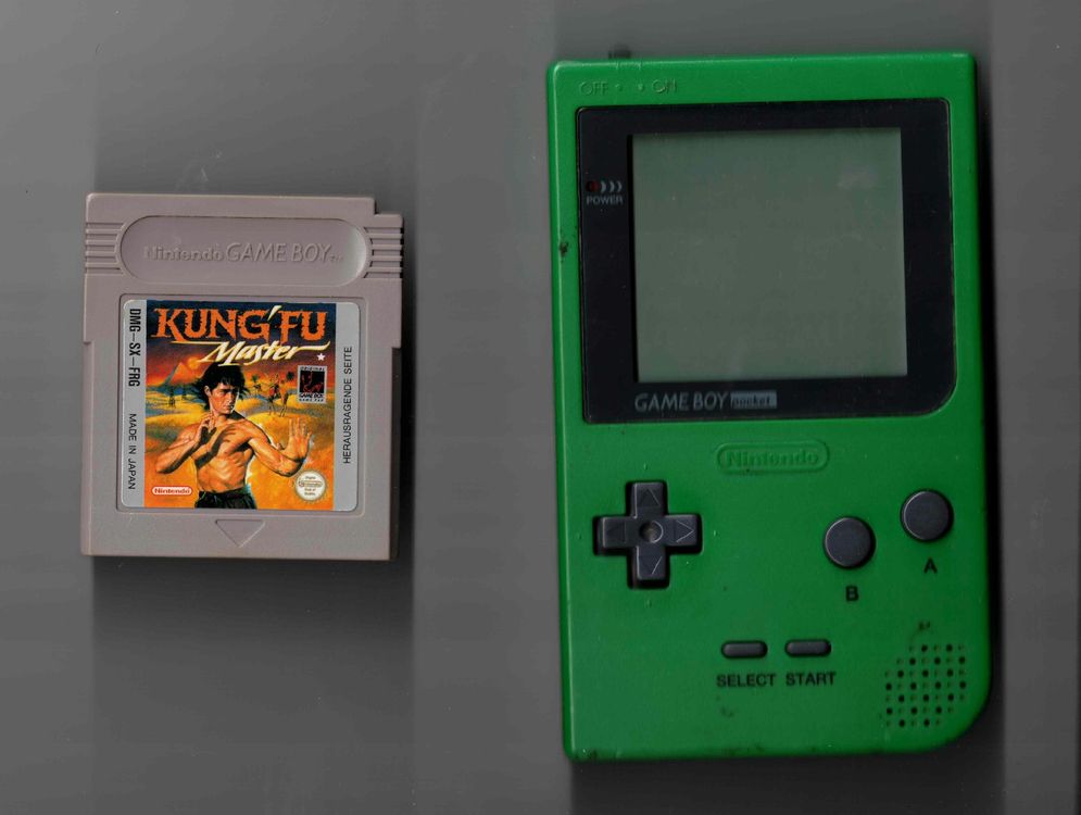 Game Boy Pocket Vert + Jeu "Kung Fu Master" | Kaufen auf Ricardo