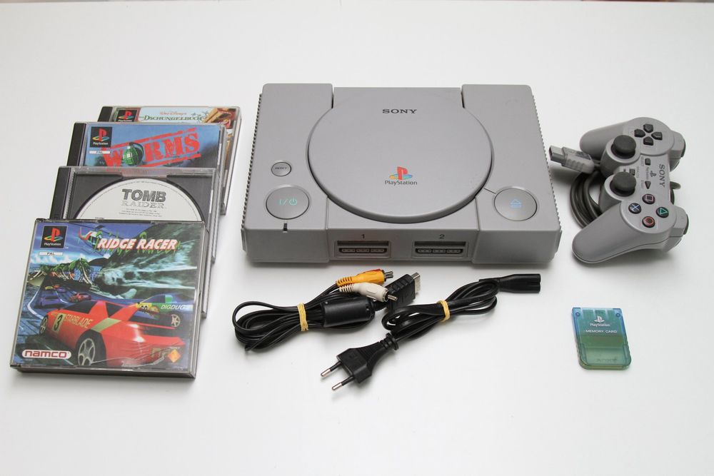 Sony Playstation 1 (PS1) mit Spielen | Kaufen auf Ricardo