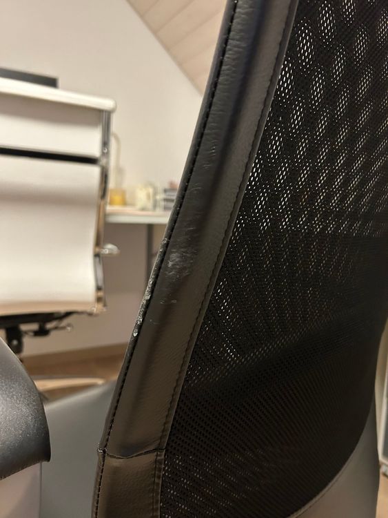 Bürostuhl, Drehstuhl, Ikea "Markus", leder, schwarz | Kaufen auf Ricardo