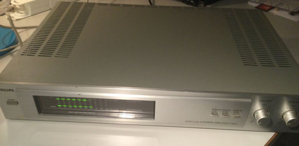 Philips VINTAGE Poweramp Endstufe F4610 2x 100W (Gebraucht) in ...