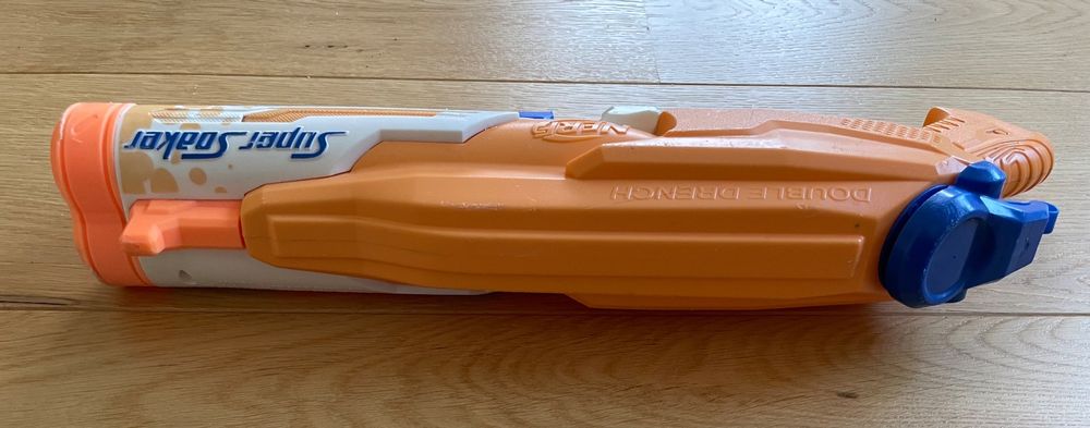Nerf Super Soaker - Double Drench - Wasserpistole (Gebraucht) in ...