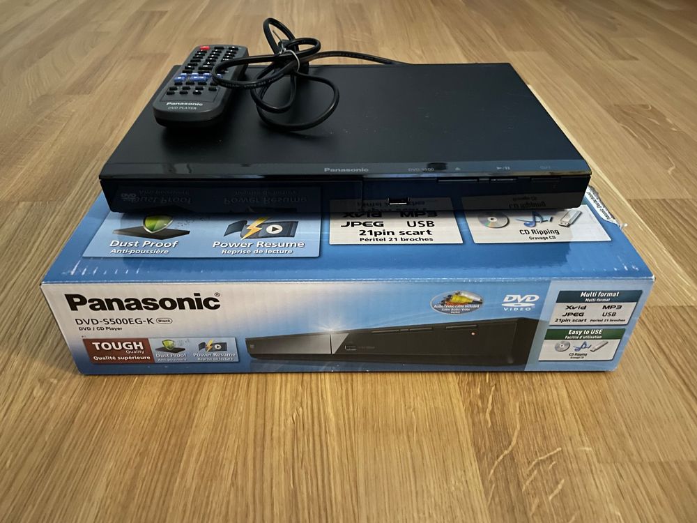 Panasonic DVD-S500EG-K Player | Kaufen auf Ricardo