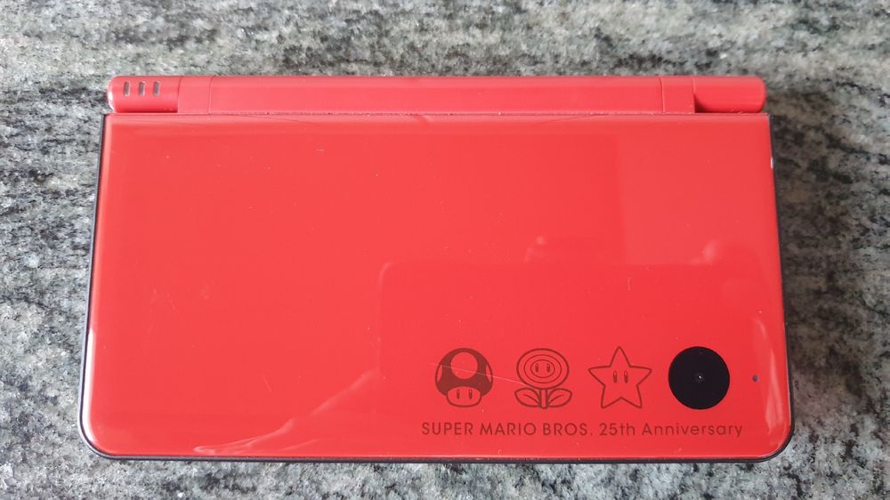 NINTENDO DS XL SUPER MARIO KONSOLE + 3 SPIELE (Gebraucht) in Wengi b ...