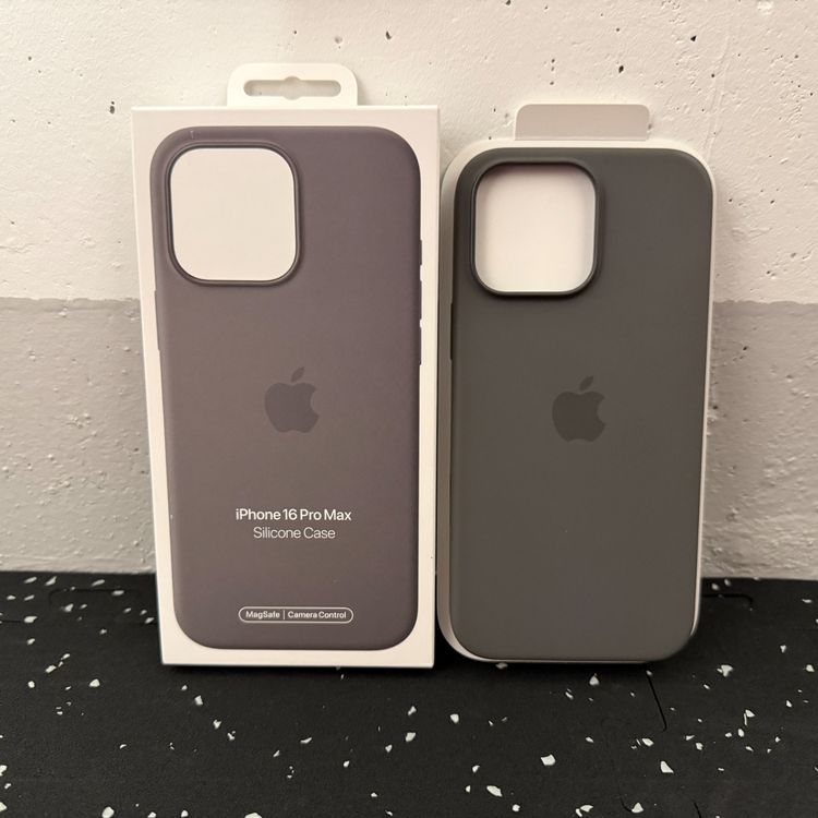 Apple | Silikon-Case | Steingrau | iPhone 16 Pro Max (Gebraucht) in ...