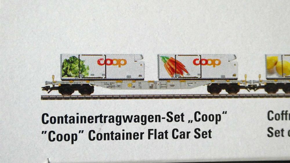 Märklin 47461 - Containertragwagen-Set "Coop" / Epoche VI (Neu und ...