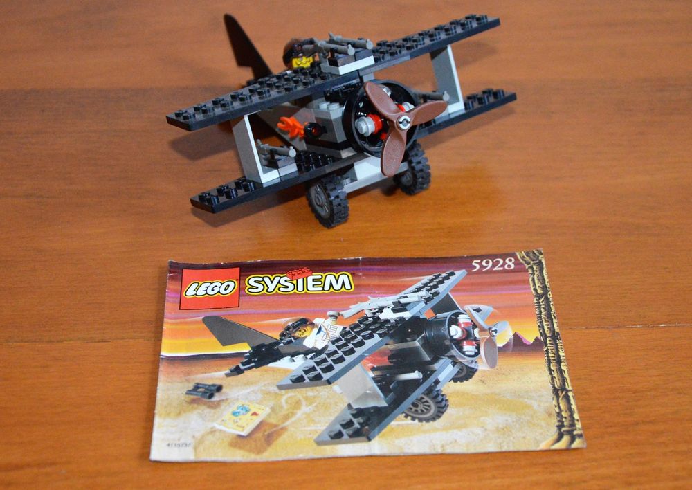Lego 5928 Harry Cane`s Biplane (1998), komplett! | Kaufen auf Ricardo