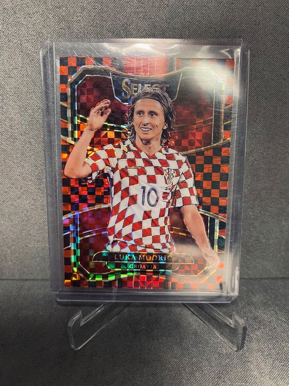 2017-18 Panini Select Luka Modric Checkerboard Croatia (Gebraucht) in ...