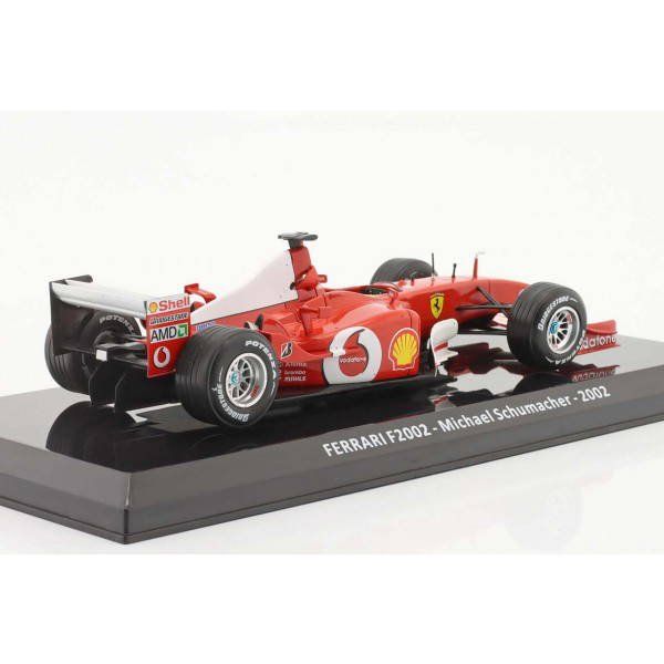M. Schumacher Ferrari F1 World Champion 2002 1:24 NOVP (Neuf avec ...