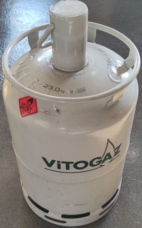 Volle VITOAGAZ Gasflasche 10.5 kg (Gebraucht) in Widnau für CHF 65 ...