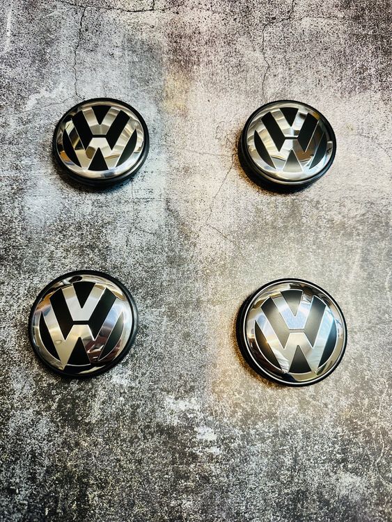VW Nabendeckel 70 mm Radnaben Radkappen Felgendeckel Deckel (Neu und ...