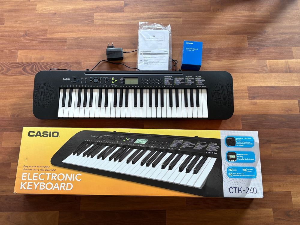 Casio CTK-240 elektronisches Keyboard, Top Zustand (Gebraucht) in ...