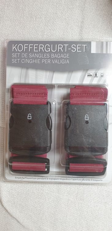 Koffergurt (Neu und originalverpackt) in Zofingen für CHF 8 – mit Lieferung auf Ricardo kaufen