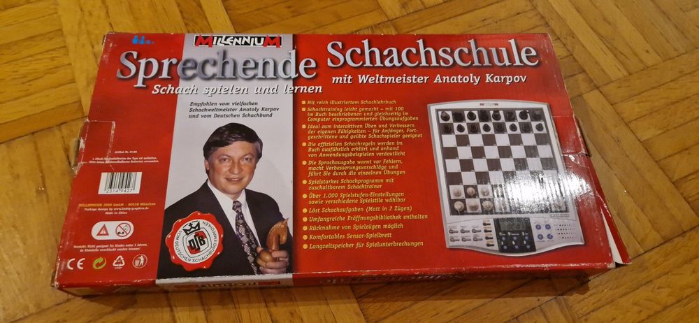 Schach Computer Weltmeister Karpov (Gebraucht) in Volken für CHF 10 ...