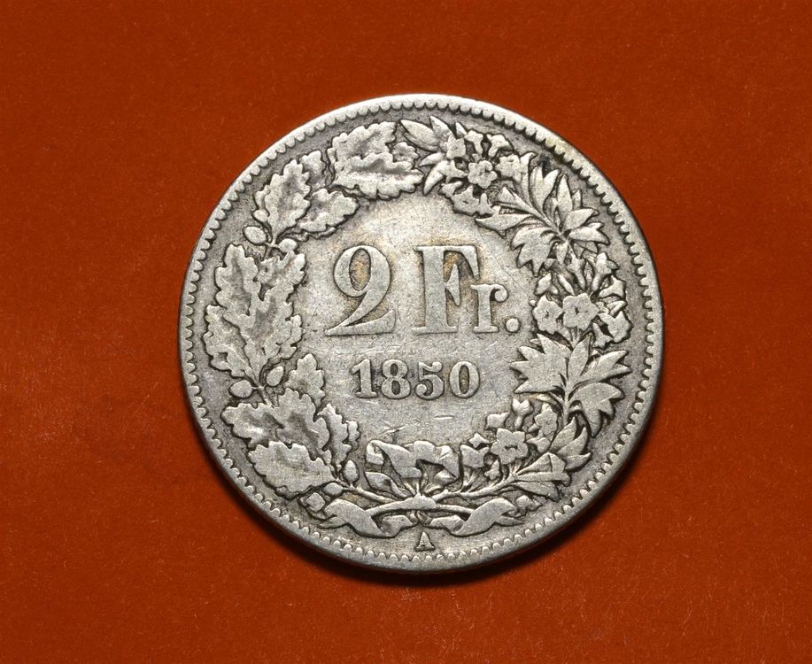 2 Franken 1850 (Gebraucht) in Oberglatt ZH für CHF 255 – mit Lieferung auf Ricardo kaufen