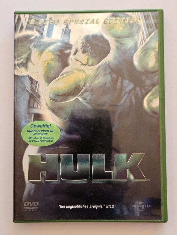 Hulk DVD - 2 Disc Special Edition - #WT18 (Gebraucht) in Oberdorf BL ...
