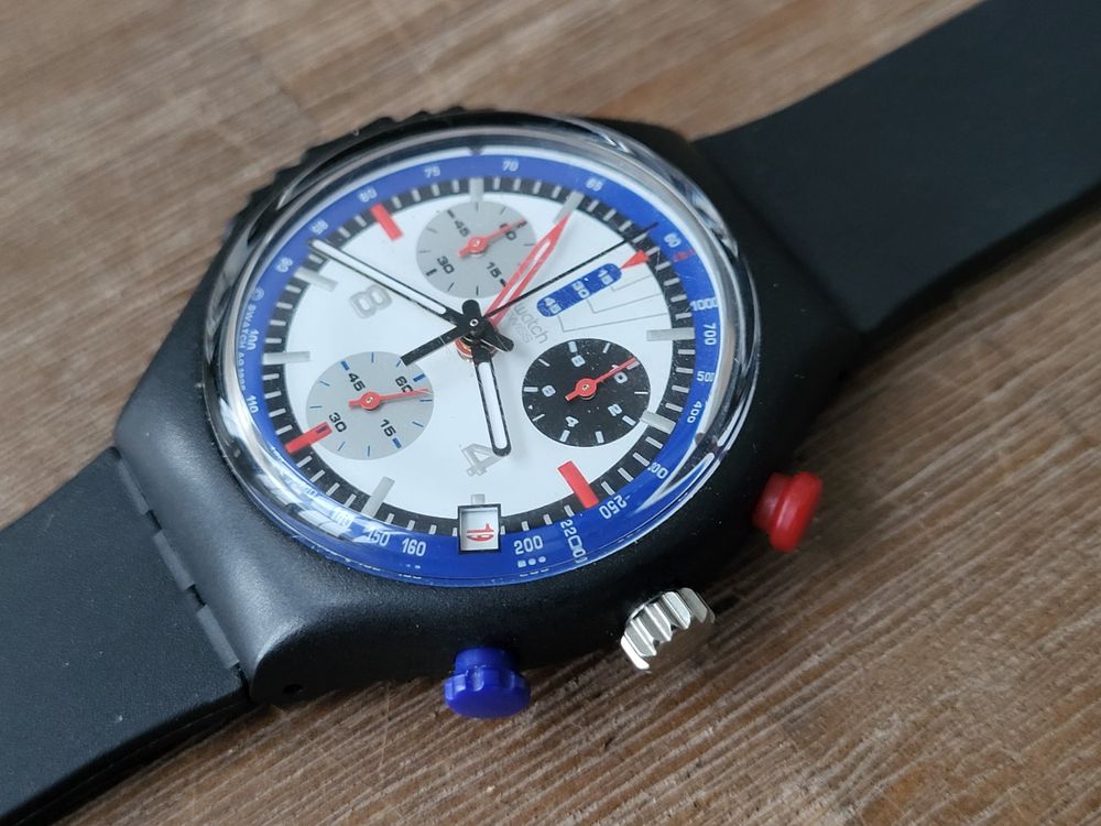 SWATCH CHRONO ALARM NEU | Kaufen auf Ricardo