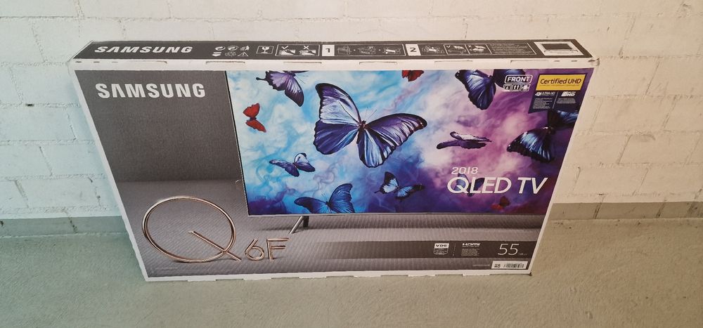 SAMSUNG TV 55 Q6 FLAT QLED UHD 4K mit 100Hz | Kaufen auf Ricardo