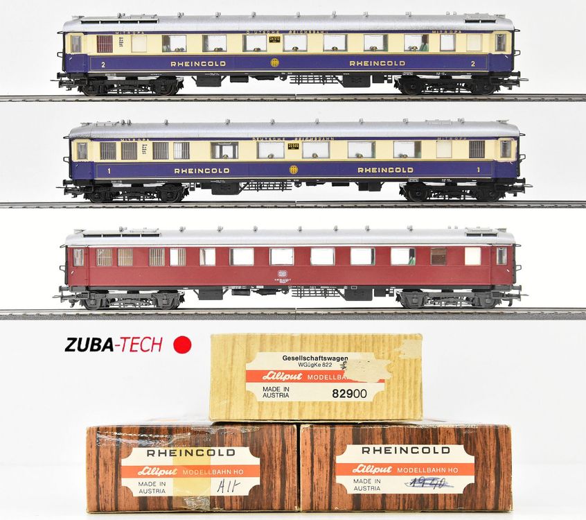 Liliput 3x Abteilwagen der DB/DRG H0 GS mit OVP (Gebraucht) in St. Gallen für CHF 27 – mit ...