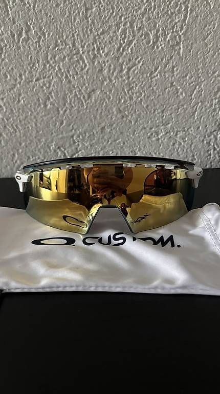Oakley Custom Encoder Strike Vented White Prizm 24k (Gebraucht) in ...