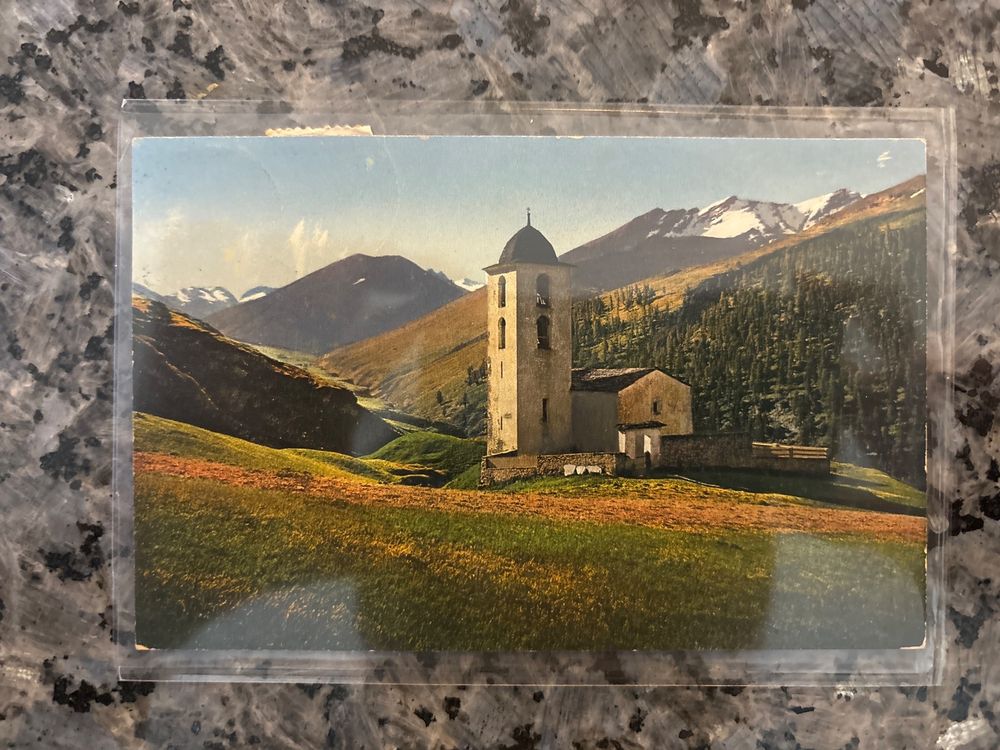 1921, Tellknabe mit Armbrust, Postkarte Kirche avers | Kaufen auf Ricardo