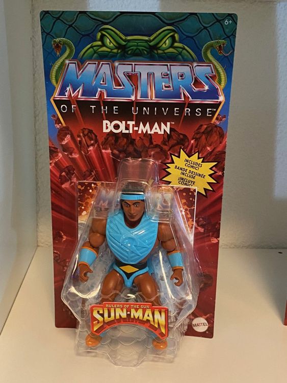 Masters of the Universe Origins Bolt Man (Neu und originalverpackt) in ...