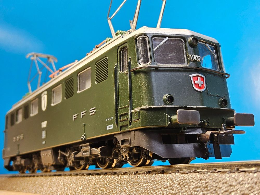 Roco 4195 Vitrinenmodell _ SBB Ae 6/6 Basel Stadt DC Spur H0 (Gebraucht) in Uerikon für CHF 99 ...