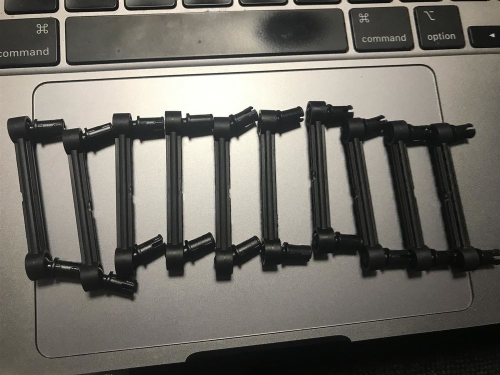LEGO 10x Lenkstange Kugelkopf 1x6 (2739) | Kaufen auf Ricardo