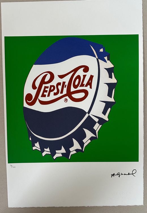 Andy Warhol: Pepsi POP ART 19/100 (Neu (gemäss Beschreibung)) in für ...